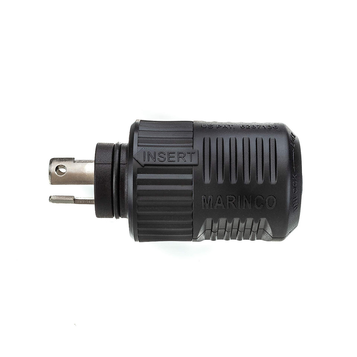 MotorGuide 8M0092065 Trolling Motor Replacement Plug — Medium Duty, Use with 16- to 8-Gauge Wire, Connects with Receptacle