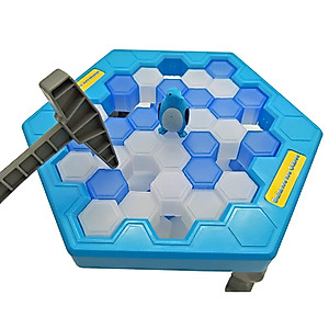 Maggift Ice-Block Breaking Game Save Penguin Table Game, Board Puzzle Game for Boys and Girls Family