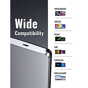 UGREEN USB C Hard Drive Enclosure for 2.5" SATA SSD HDD Aluminum USB C to SATA Adapter USB 3.1 Gen 2 Support UASP SATA III Compatible with MacBook Pro Air WD Seagate Toshiba Samsung Hitachi