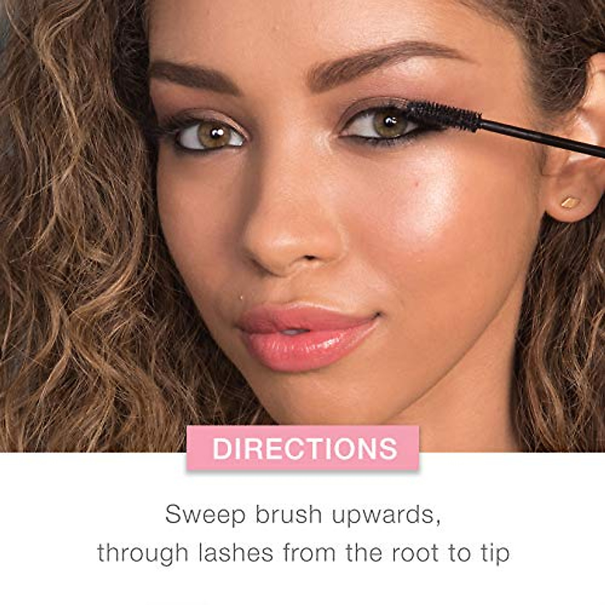 Neutrogena Hydro Boost Plumping Mascara Enriched with Hydrating Hyaluronic Acid, Vitamin E, and Keratin for Dry or Brittle Lashes, Black/Brown 03.21 oz