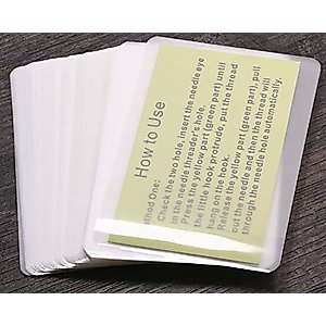 ONLYKXY 2.5x3.7-Inches Transparent Universal Thermal Laminating Sheets Pouches Premium Films for Laminator Machine - Photo Paper Files Card Picture Safe for Office 100Pcs