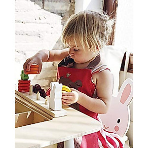 Tender Leaf Toys - Forest Table and Chairs Collections - Adorable Kids Size Art Play Game Table and Chairs - Made with Premium Materials and Craftsmanship for Children 3+ (Forest Table and Chairs)