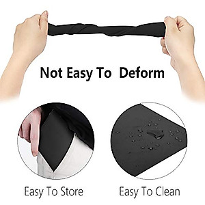 3 Pack Silicone Sheet for Crafts, Resin Jewelry Casting Molds Mat, Food Grade Silicone Placemat, Multipurpose Table Protector, Nonstick Nonskid Heat-Resistant, Black & Gray & Beige (15.7 x 11.8 inch)