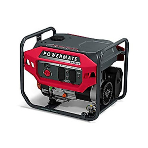Powermate P0081100 PM3800 3800-Watt Gas-Powered Portable Generator by Generac - Compact and Reliable Power Supply for Home, Camping, and DIY Projects - 49 State/CSA