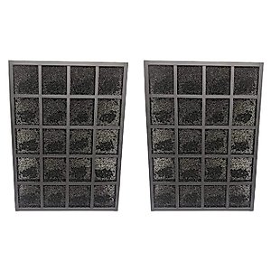 Nispira Activated Carbon Pre Filter Replacement Compatible with Sharp FZ-A80DFU Plasmacluster Air Purifier Model FP-A60UW and FP-A80UW, 2 Units