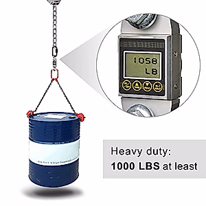 BeneLabel Set of 2 Heavy Duty Porch Swing Hanging Chain Kit, Hammock Chair Hardware for Indoor Outdoor Playground Hanging Chair Hammock Chair Punching Bags, 4 Screws for Wooden, 1000LB Capacity, 81"