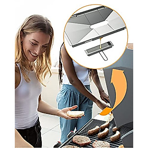 Grease Tray for Gas Grill - Adjustable 24"-30" Universal Grill Replacement Parts for Dyna Glo, Nexgrill, Expert Grill, Kenmore, BHG and More