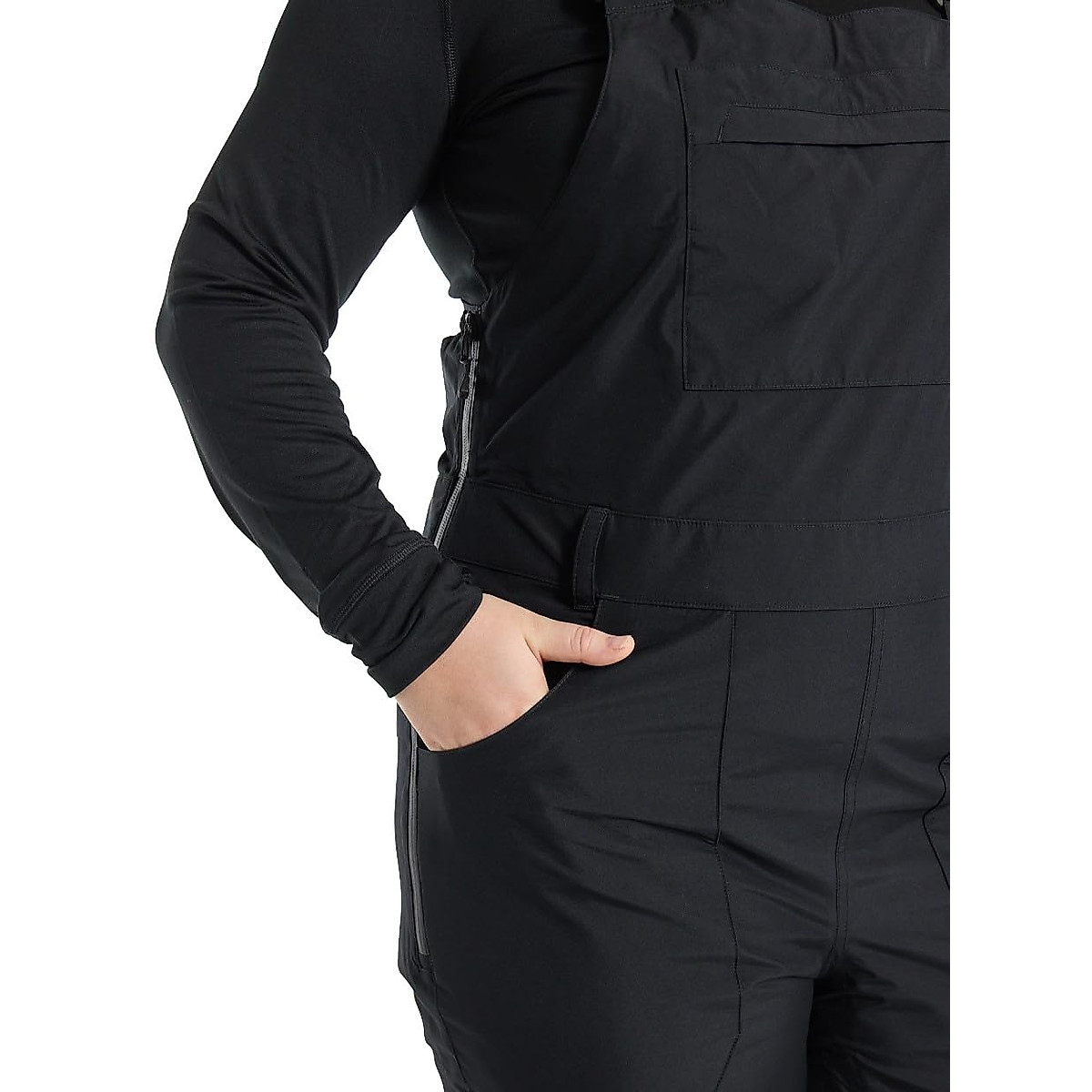 Burton Womens Gore-Tex Avalon Bib Pant, True Black, Medium