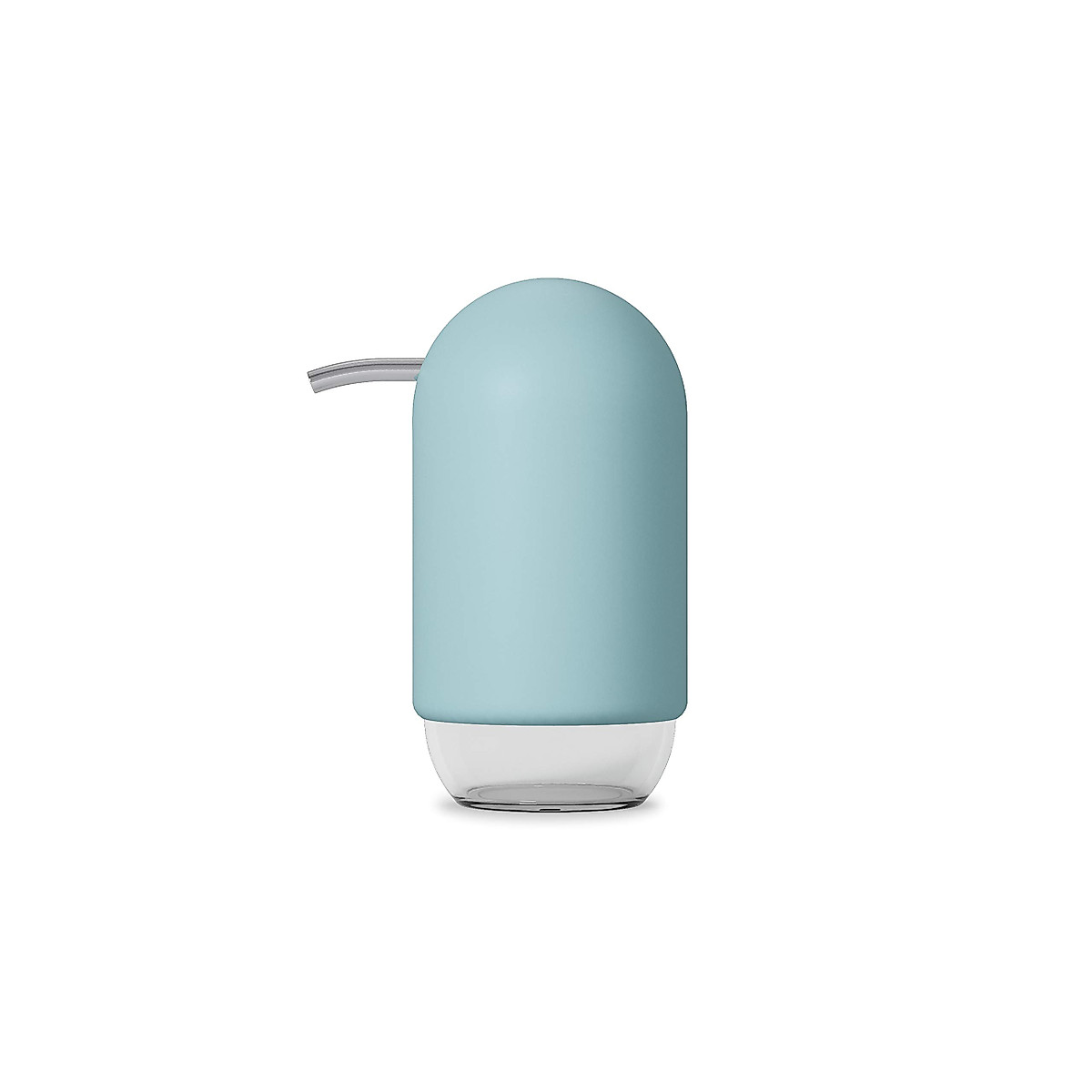 Umbra Touch Liquid Soap Pump Dispenser, Easy to Refill, Ocean Blue, 8 oz (236.5 ml), Model Number: 023273-1193