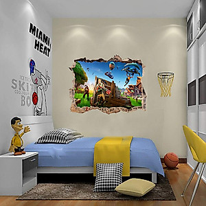 2020 Battle Game Wall Sticker Kids Wall Decor Painting Wallpaper for Kids Rooms Bedroom Living Room