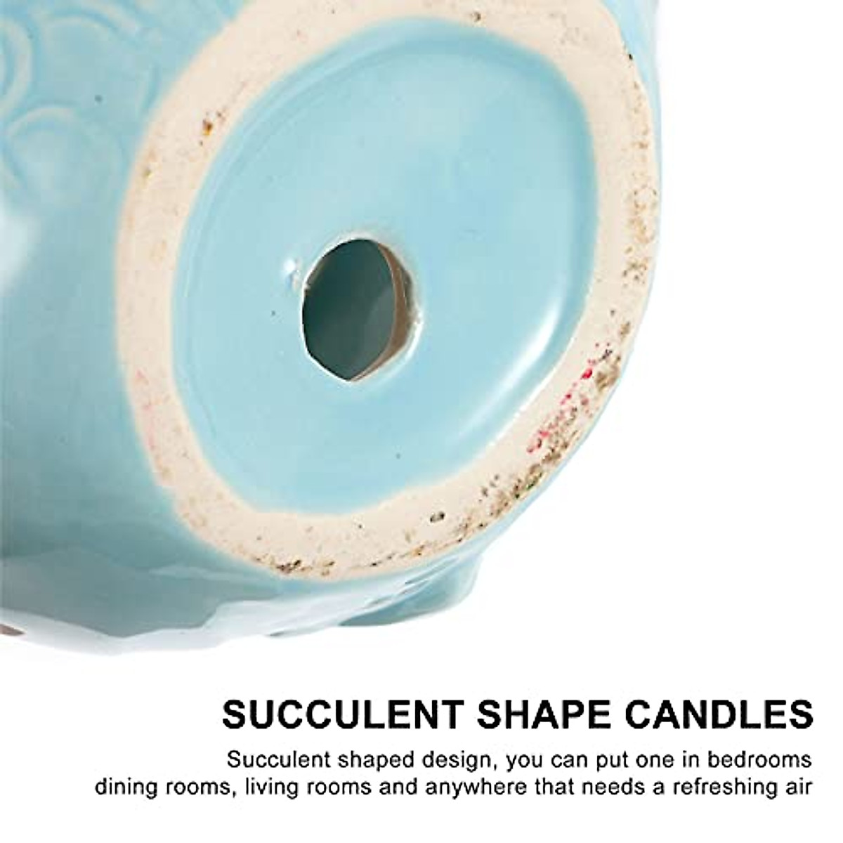 Happyyami 2pcs Stoneware Breathable Flowerpot Ceramic Plant Pots Animal Planter Cactus Succulent Planter Garden pots Small Plant pots Animal Plant vase Ceramic pots Flowers Bonsai Ceramics