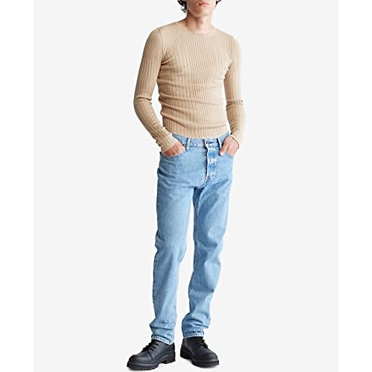 Calvin Klein Men's Slim Straight Fit Jeans