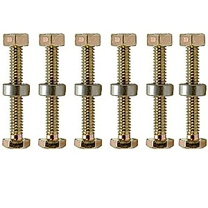 (Pack of 6) 1501216MA Shear Bolt Kit Replaces AYP Craftsman Murray 500026MA 9524MA 1501216 301172 301172MA 722130 Snow Throwers