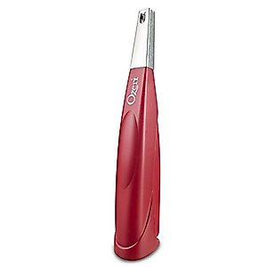 Ozeri Piezoelectric Stove Lighter, Flameless, Red