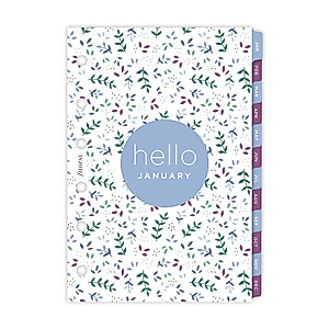 Filofax Pocket Garden Week to View 2023 Diary, White (23-68292)