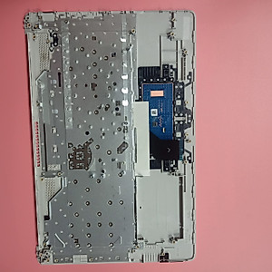 F-HONG ELECTRONIC Replacement for HP 17t-by 17z-ca 17-by 17-ca Laptop Upper Case Palmrest Keyboard Touchpad Assembly Part with ODD L92785-001 Top Cover Sliver 2020 Year, Silver, 17.3 inch