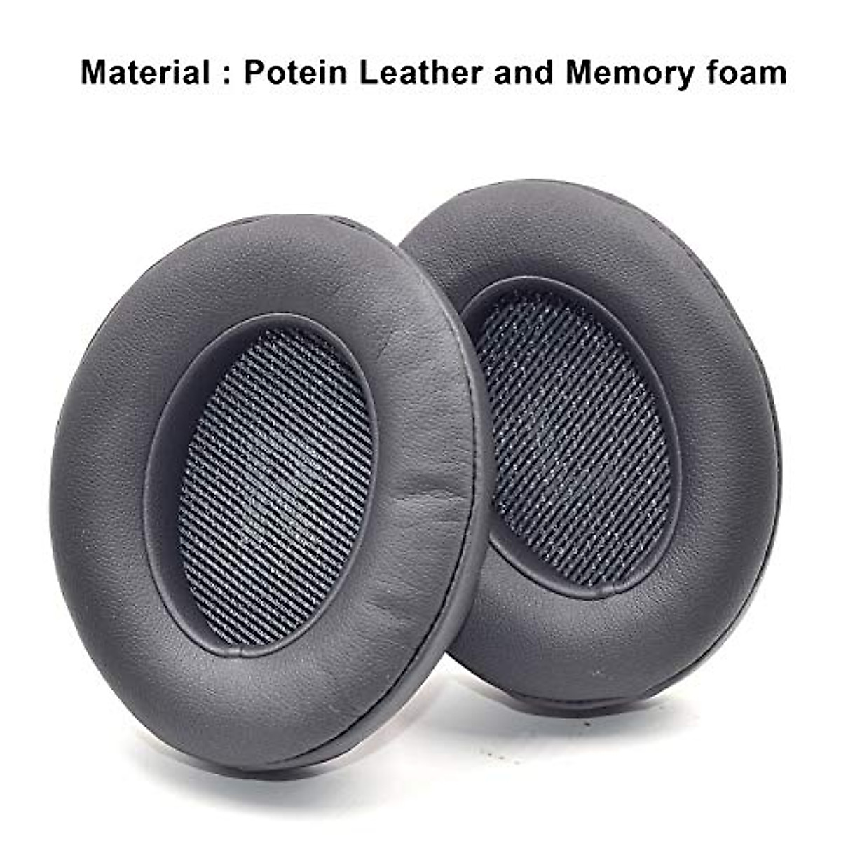 Defean Replacement Ear Pads V700 Earpad Potein Leather and Memory Foam Compatible with JBL V700BT (Everest 700) Headphone (JBL V700BT, Dark Gray)