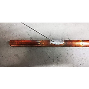 ALUMINUM FLUXLESS 5 PC.18" BRAZING RODS WELDING RODS REPAIR NON FERROUS NON MAGNETIC METAL