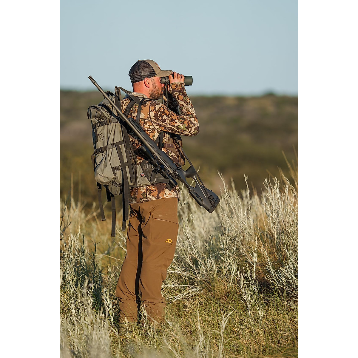 First Lite Men’s Catalyst Soft Shell Pant - Fleece Hunting Pants - Dry Earth - Large