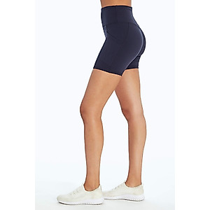Marika Womens Linnette High Waist Tummy Control Short, Midnight Blue, X-Large US