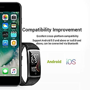 XXXDXDP Bracelet Smart Band Men Fitness Tracker Activity Smartwatch Real-time Monitor 5 in 1 Pedometer Sports Wristband Women Man (Color : A)