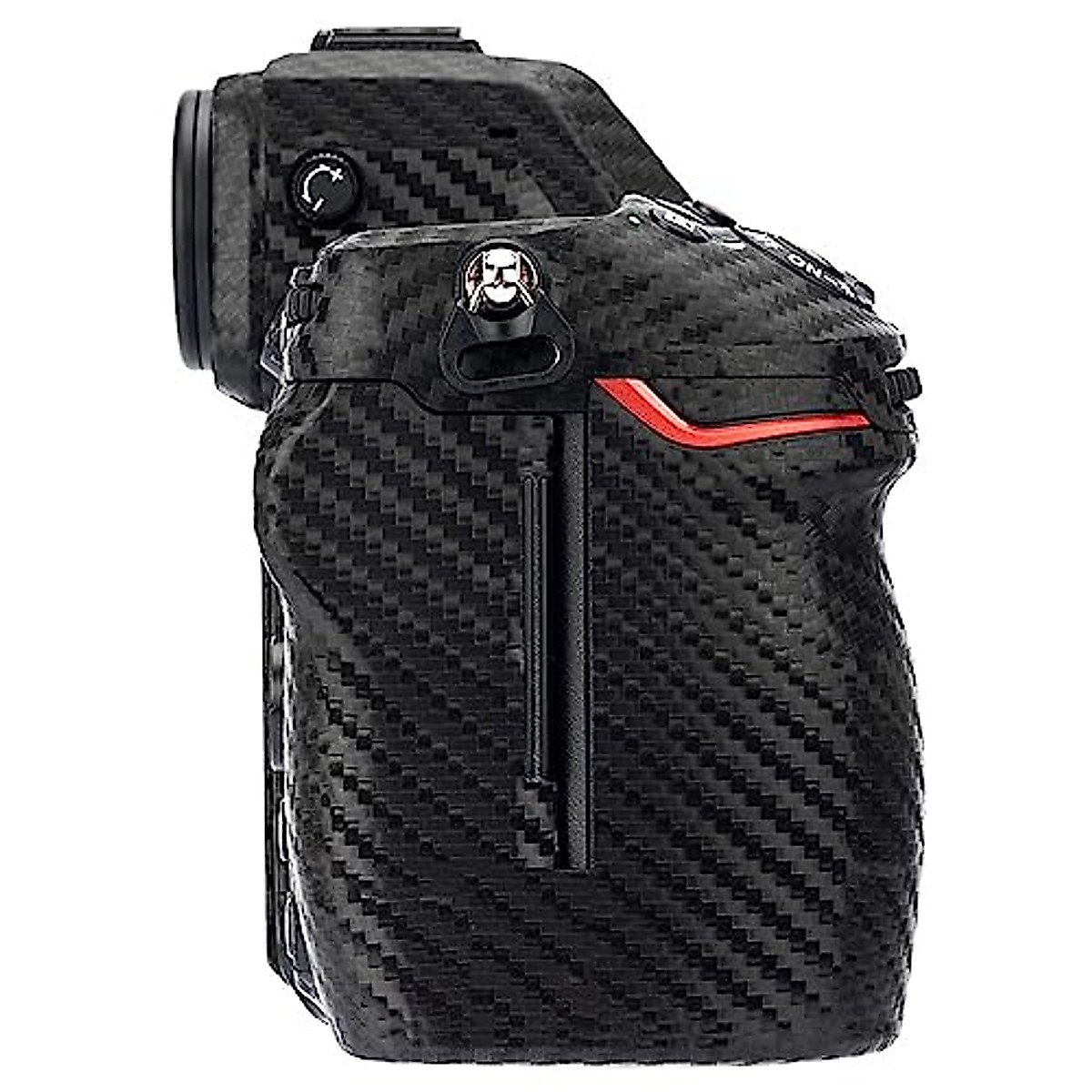 Anti-Scratch Anti-Wear Camera Skin Cover Protector Film for Nikon Z 8 Z8 FX-Format Mirrorless Camera Body Protective Decoration Sticker - Carbon Fiber Black