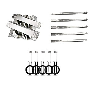 Uniflasy Burner Heat Plate Ignition Electrode Replacement Part Grill Repair Part Kit for Home Depot Nexgrill 720-0925P 720-0882A, 720-0896B, 720-0896E, 5 Pack