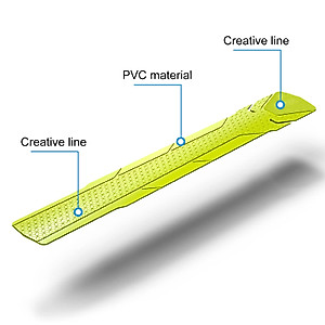 kingsea Mountain Bike Frame Protector,3M MTB Bicycle Down Tube Frame Guard for Mountain Bike Road Bike from Collision and Scratch(Rhombus Yellow)
