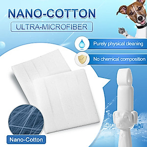 Ninibabie Dog Toothbrush,Plaque and Tartar Remover,Dog Tooth Brushing Kit,Just with Water No Toothpaste Required, Puppy Toothbrush,Cat Toothbrush for Oral Care(12pcs)