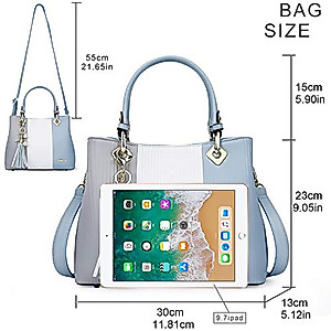 Handbags for Women with Multiple Internal Pockets in Pretty Color Combination
