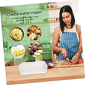 CIYODO Freezer Storage Organizer 5 Compartment Food Containers Lids for Refrigerator