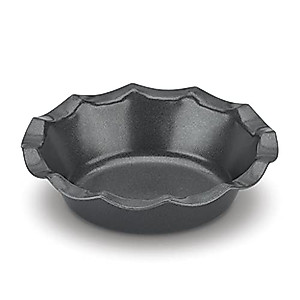 Cuisinart 4 Piece Fluted Tartlet Pan Set Mini-Metal-Bakeware, Steel Alloy
