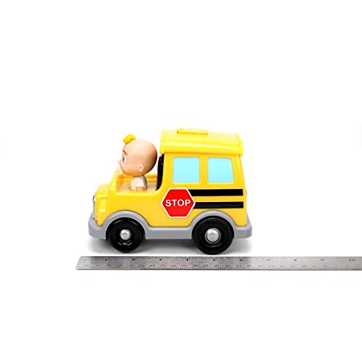 Jada Toys Cocomelon 7.5" School Bus RC Remote Control Car, Toys for Kids