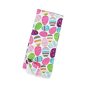 Easter Dish Towels Set of 2 | Easter Towels | Spring Kitchen Towels | Easter Hand Towels for Bathroom | Easter Hand Towels | Easter Kitchen Towel set | Bunny Decorative Towels Kitchen | Happy Easter