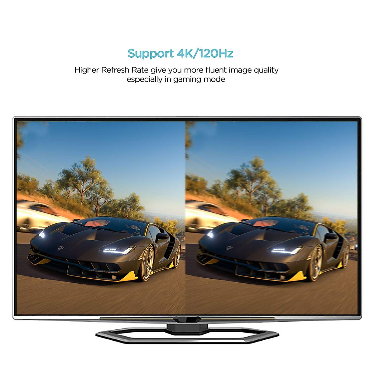 8K HDMI Cable 10ft KEYMOX HDMI 2.1 Cable, 48Gbps Ultra HD High Speed, Support 4K@120Hz & 8K@60Hz, Dynamic HDR,eARC/Ethernet, Compatible with Apple TV,Nintendo Switch,Roku,Xbox Series X/S,PS5,Blu-ray