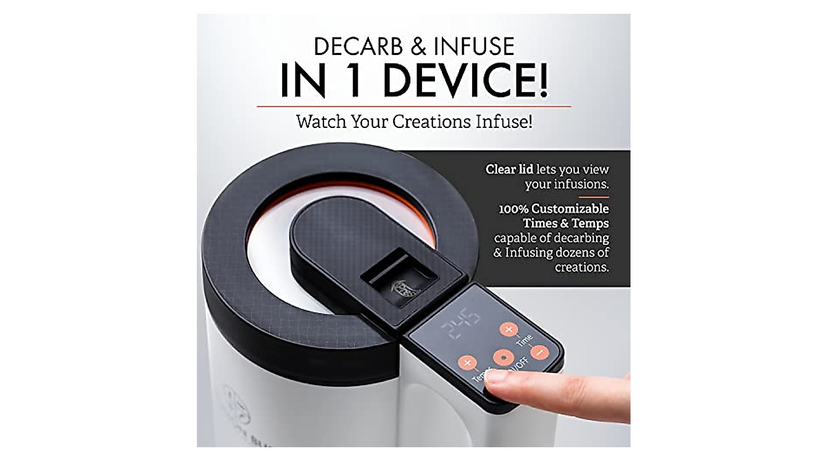 Infusion Buds 2-In-1 Herb Decarboxylator & Butter Maker