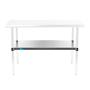 Additional Undershelf for AmGood Work Table | Adjustable Galvanized Steel Undershelf (24" x 48")