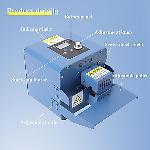 EODSAD Heat Sealer Machine,Automatic Food Plastic Bag Heat Sealing Machine, Continuous Roller Sealer Temperature Control, Commercial Plastic Bag Sealer For Cookies,Small Shops,Home Kitchen