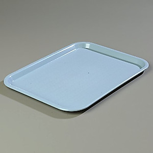 CFS Cafe Plastic Fast Food Tray, 12" x 16", Slate