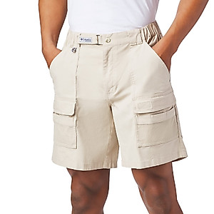 Columbia Men's Half Moon Iii Short, Fossil, 5X x 8