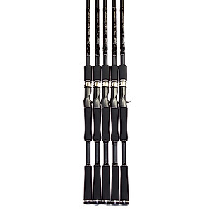 Fitzgerald Fishing Titan HD Series Sensitive and Powerful Pitching and Flipping Rods with 5 Models 7'6", 7'8" & 7'10" Heavy and X-Heavy Balanced The Ultimate Power Bass Tournament Fishing Rods