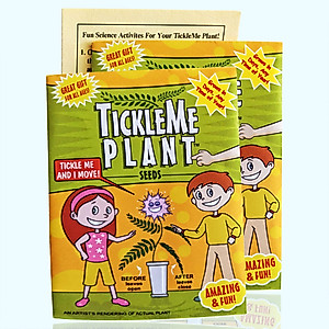 TickleMe Plant Seed Packets (2) with Zombie Plant Seed Packets (2)