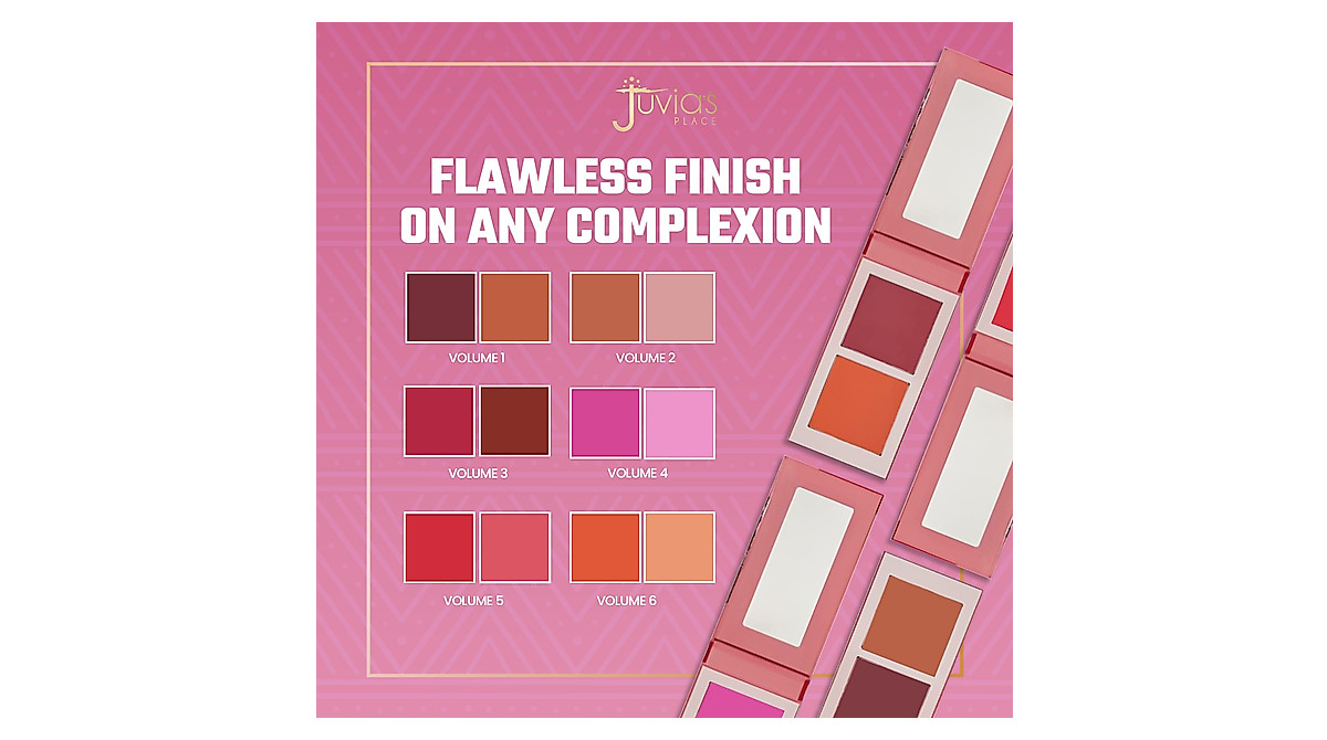 Juvia's Place Blushed Duo Blush - Radiant, Buildable Color for All Skin ...