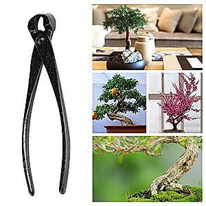 Trunk Splitter Bonsai Tools,205mm,Professional Garden Branch Cutter Beginner Bonsai Tools,Zinc Alloy Round,Trunk Splitter Scissors