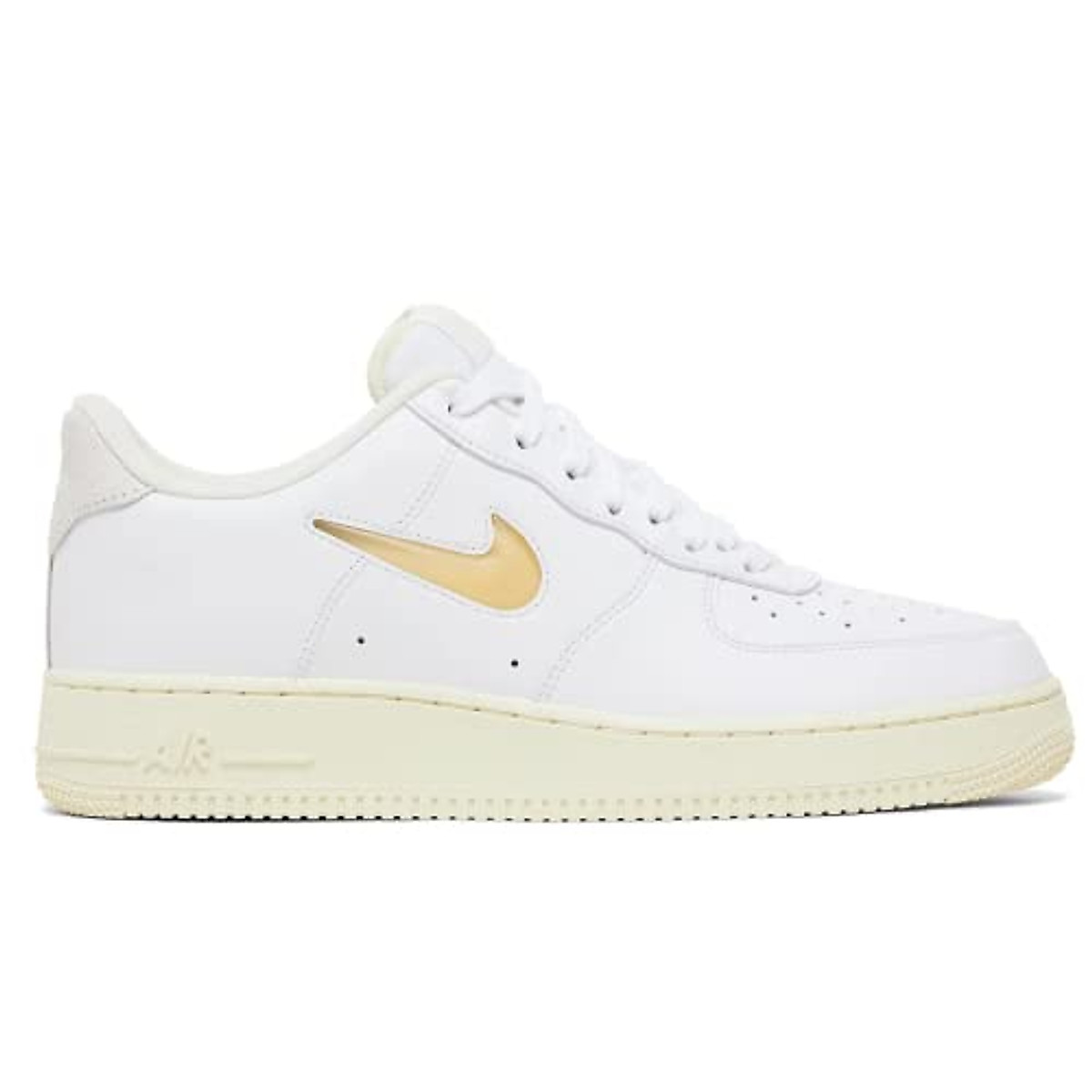Nike Men's Air Force 1 '07 LX Basketball Shoes, White/Pale Vanilla-coconut M, 10