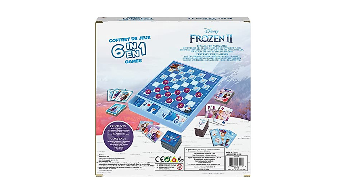 Frozen 2 6-in-1 Game House for Kids & Families | Disney Fun