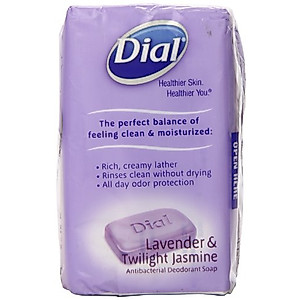 Dial Antibacterial Deodorant Soap Lavender & Twilight Jasmine - 3 CT