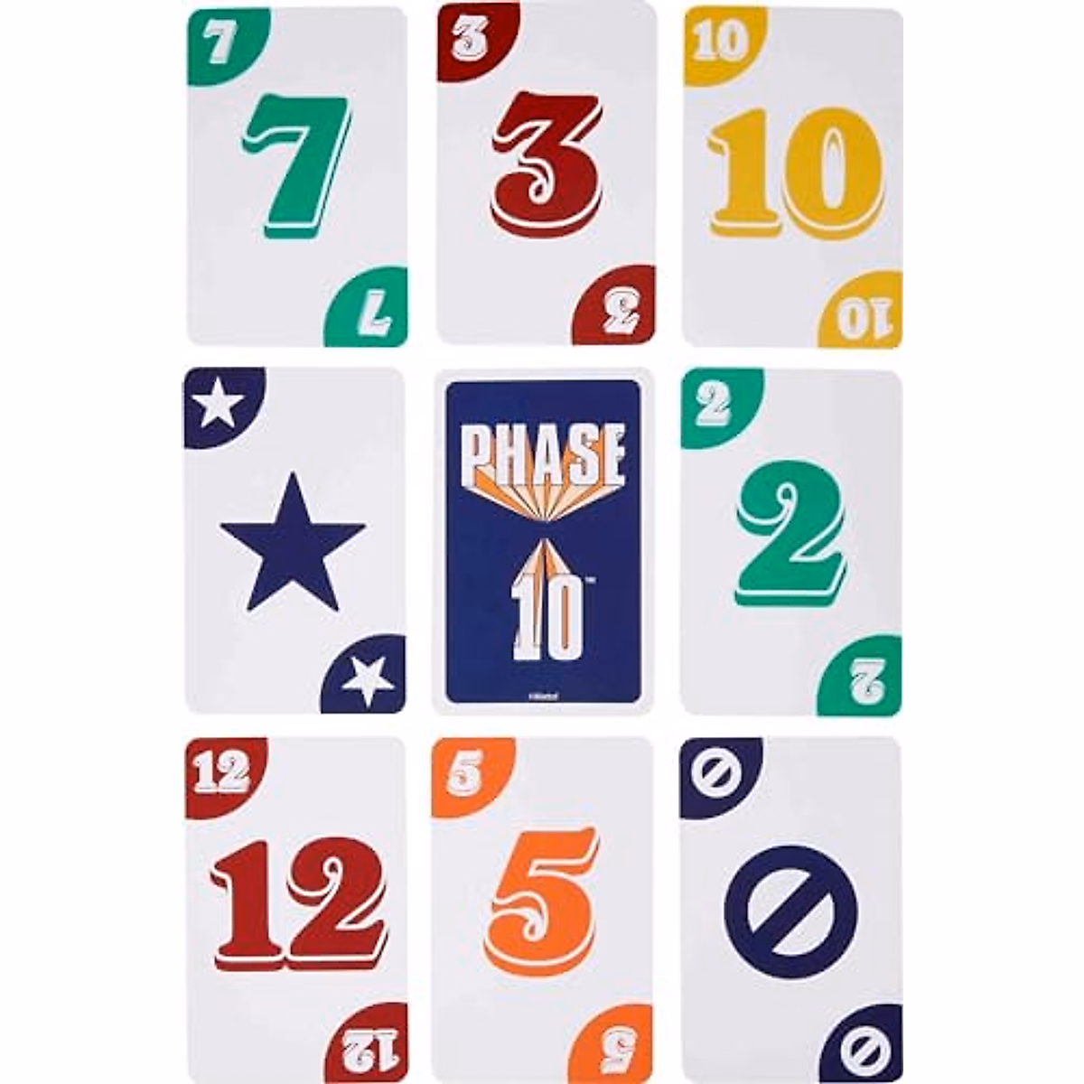 Mattel Games Phase 10 Card Game 40th Anniversary Edition for Kid, Adult & Family Game Night, Rummy-Style Play in Tin Storage Box