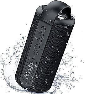 Bluetooth Speaker, ZEALOT Portable Bluetooth Speaker, Wireless Speaker with 20 Hours Playtime, Dual Pairing, Loud Stereo, Hiking Bluetooth Speaker with Hand Strap, Outdoor Speaker for Cycling & Travel