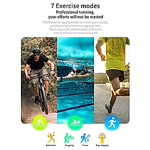 Fitness Tracker WB11, Smart Watch Activity Tracker with Heart Rate Monitor, IP67 Waterproof Smart Band with Step Counter, Calorie Counter, Pedometer Sport Watch for Women and Men (Latest Exclusive)